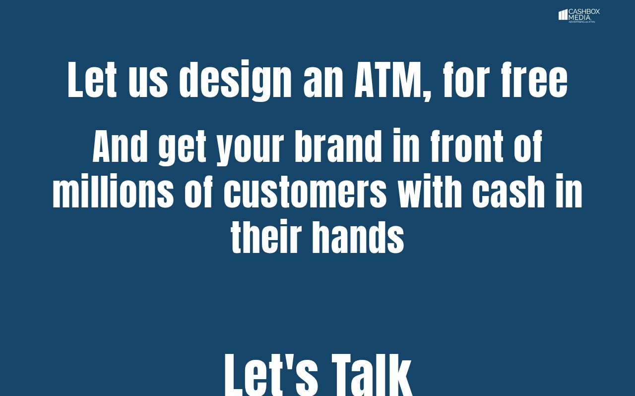Design an ATM with CBM